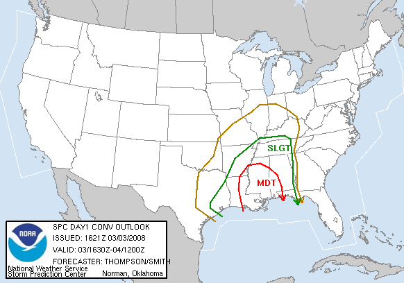 Latest SPC Outlook : The Alabama Weather Blog