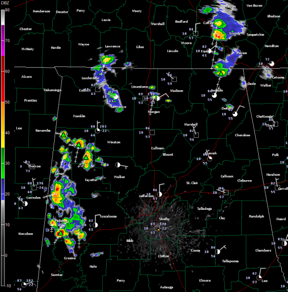 Sunday Pulse Storms; Quick Alberto Update : The Alabama Weather Blog