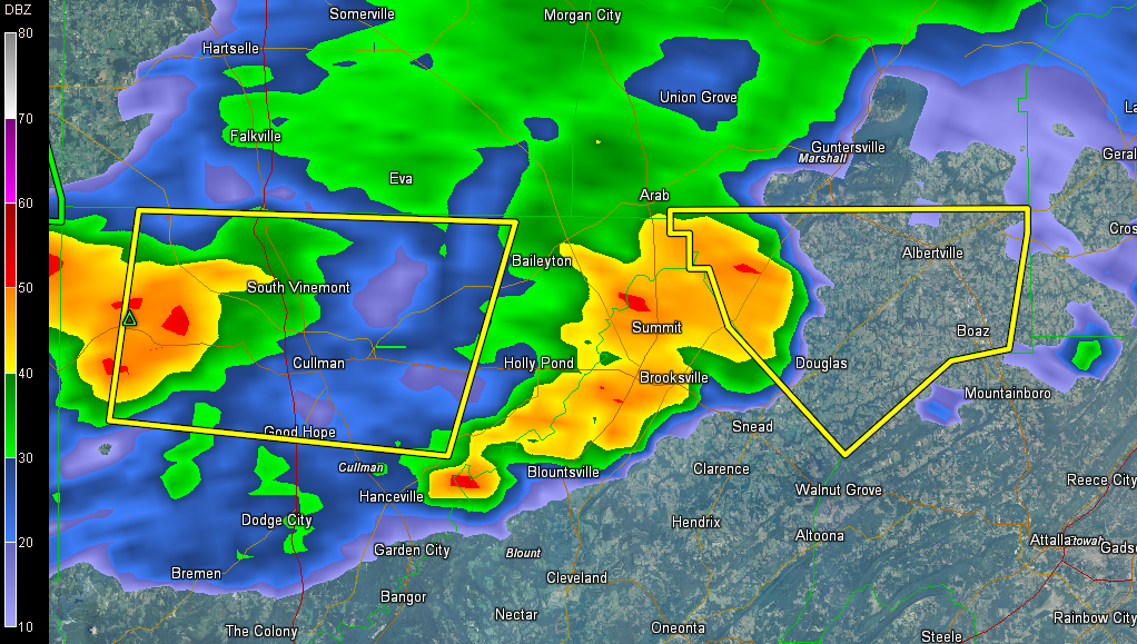 New Warning For Cullman County : The Alabama Weather Blog