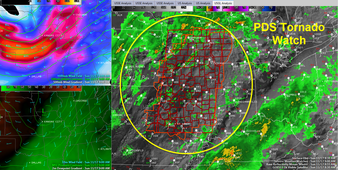 PDS Watch Issued for Midwest | Alabama Weather Network