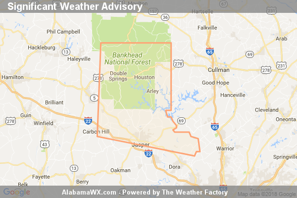 Significant Weather Advisory For Northern Walker And Winston Counties ...