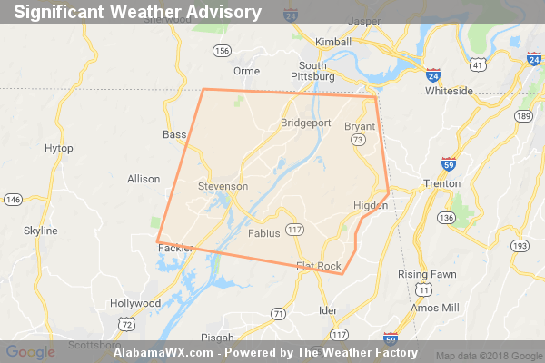 Significant Weather Advisory For Northeastern Jackson County Until 8:45 ...