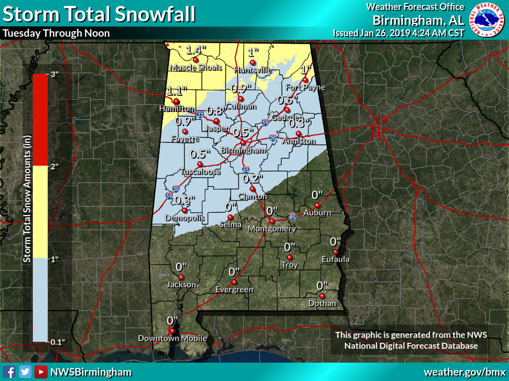 Scott Martin: Decent but cool weekend for Alabama; snow arrives Tuesday ...