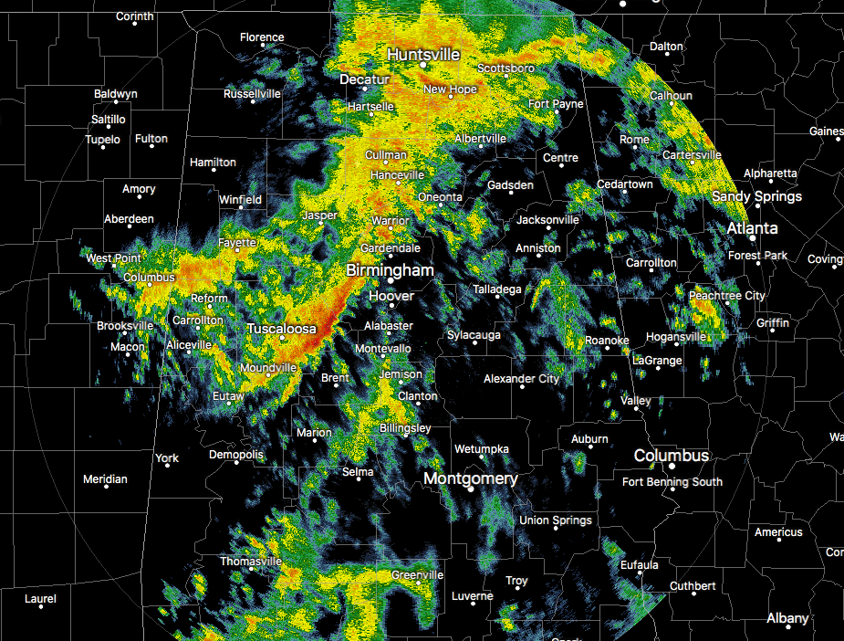 Heavy Rains & Flood Advisories At Midday; Severe Potential For Tonight ...
