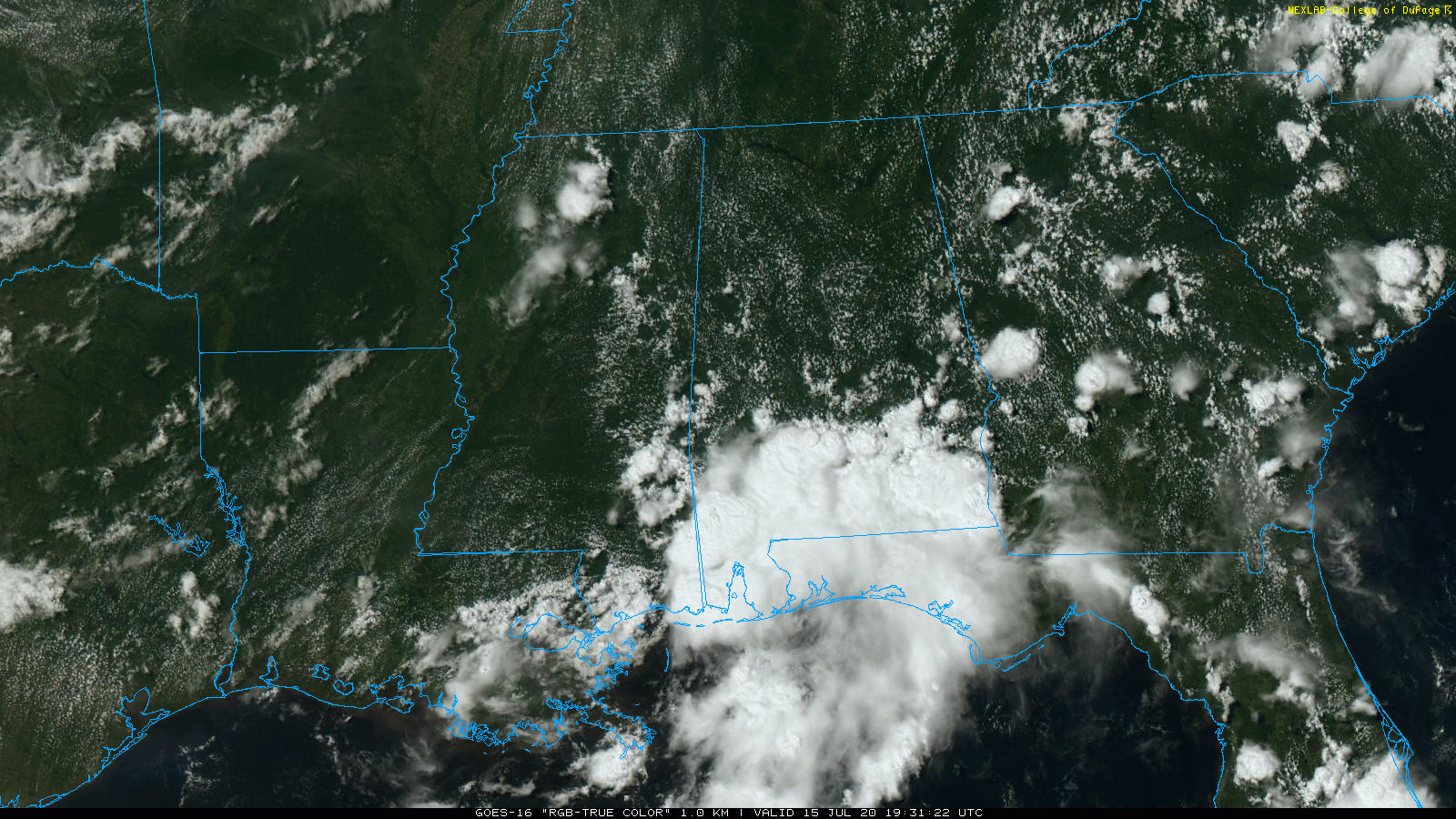 James Spann: Active storms over south Alabama this afternoon - Alabama ...