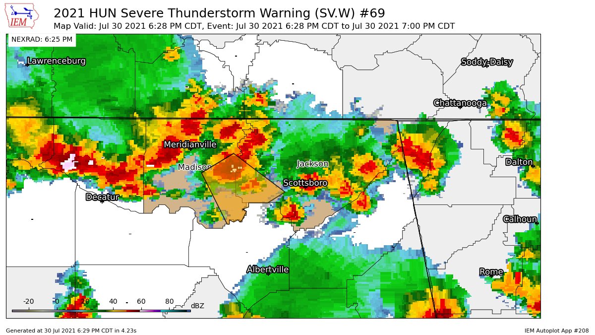 EXPIRED – Severe T-Storm Warning for Parts of Jackson & Madison Co ...