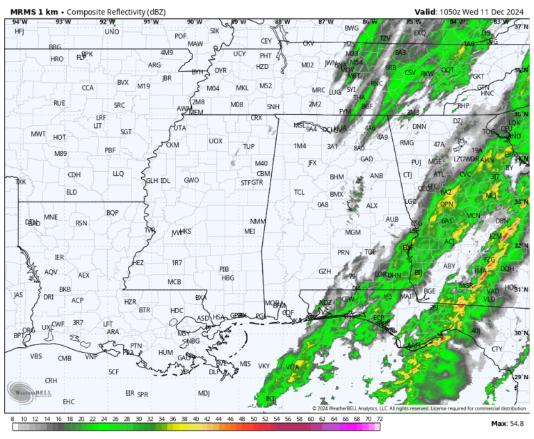James Spann: Much colder in Alabama today; some rain over the weekend