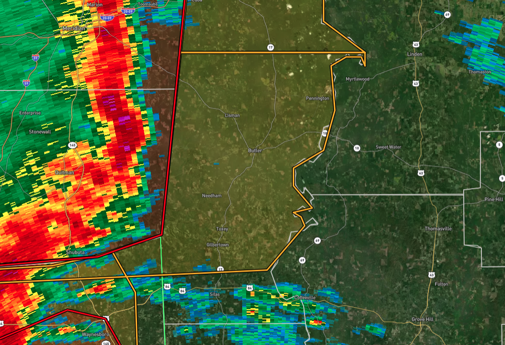 EXPIRED – Severe T-Storm Warning for Choctaw Co. Until 10:15PM ...